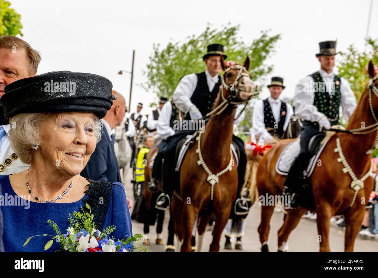 Princess Beatrix of The Netherlands and Queen Margrethe of Denmark in ...