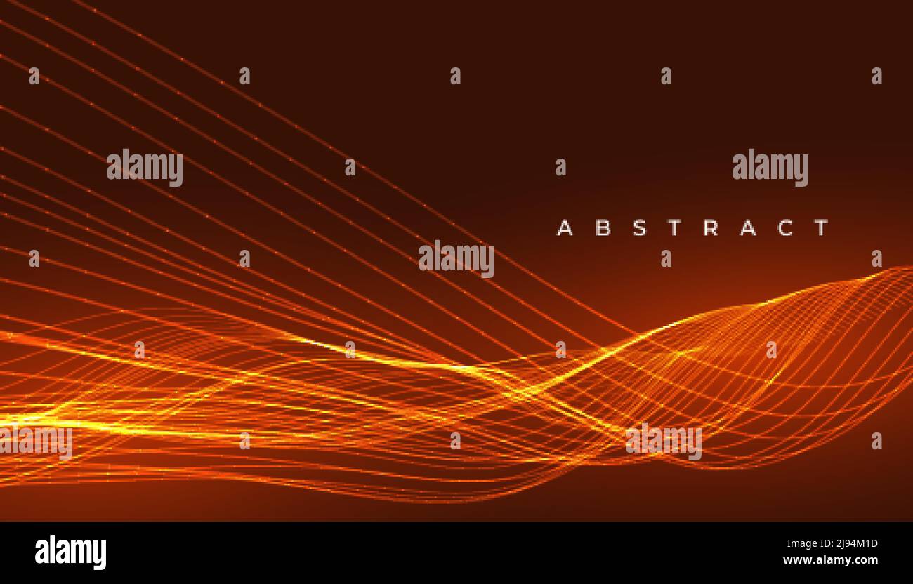 glowing beautiful lines abstract wallpaper background design Stock ...