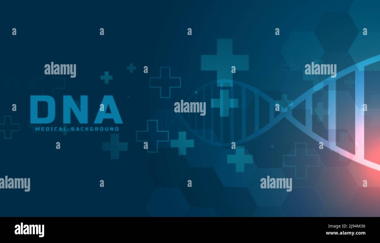 medical dna structure health care background design Stock Vector Image ...