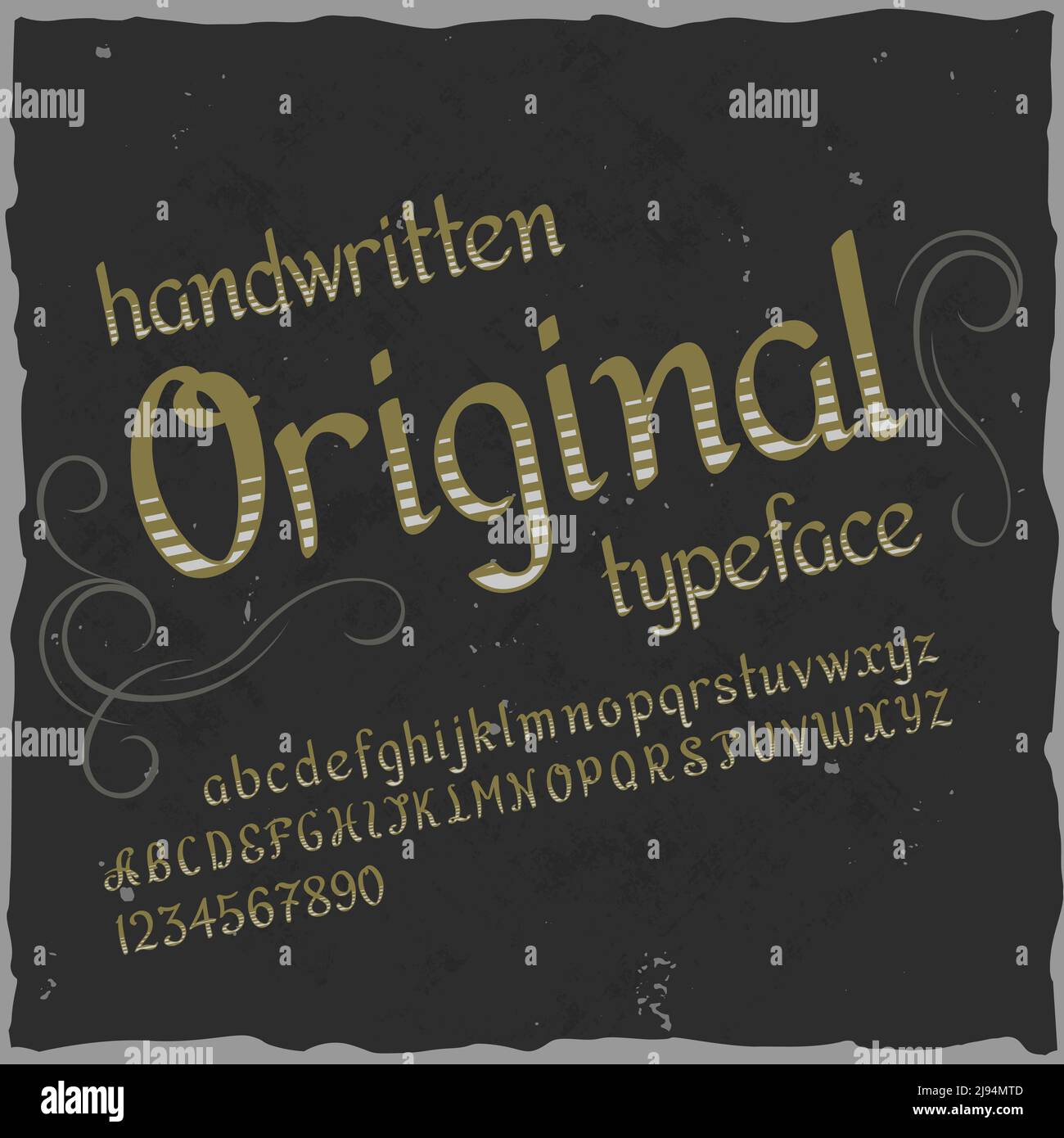 Original label typeface named "Original". Good handcrafted font for any ...