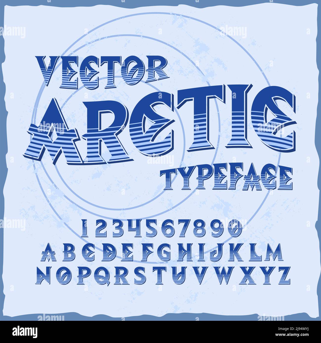 Original label typeface named "Arctic". Good handcrafted font for any ...