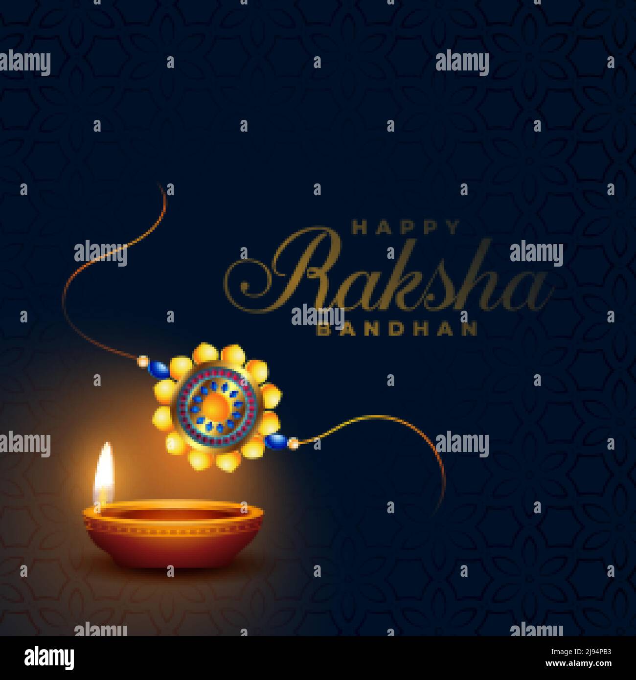 Indian rakhi Stock Vector Images - Alamy