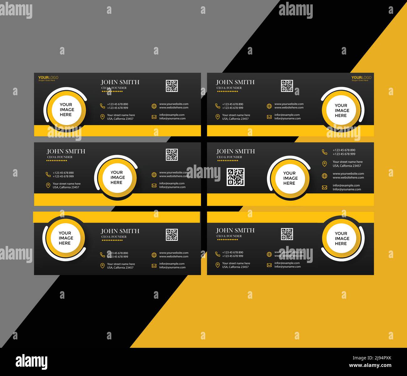 Web banner and social media facebook cover template design Stock Vector ...