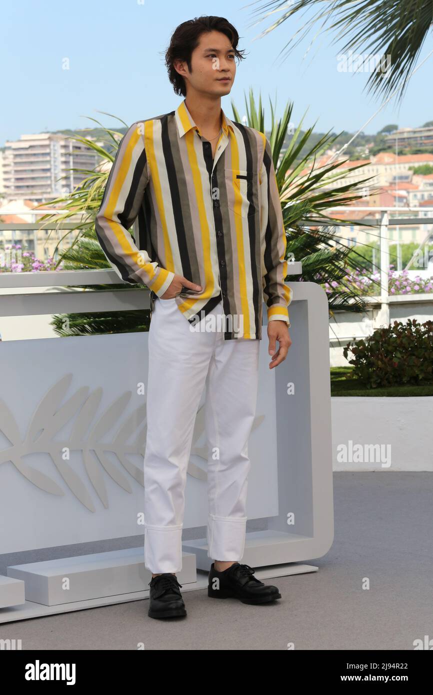Cannes, France. 20th May, 2022. Hayato Isomura at the Plan 75 film ...