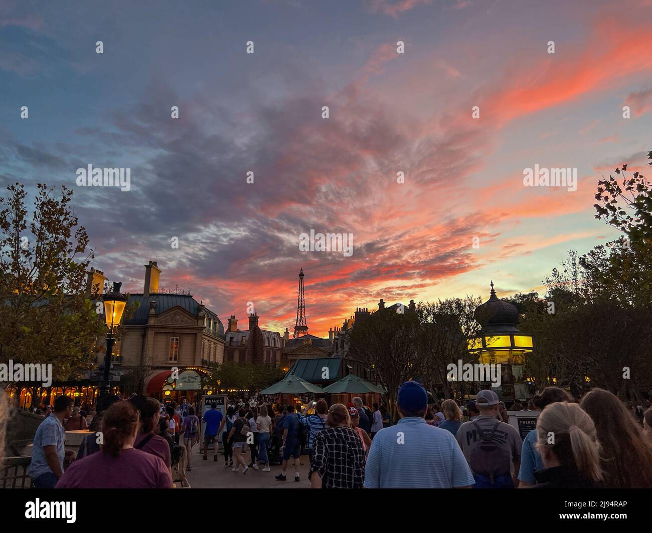 Disney orlando epcot paris hi-res stock photography and images - Alamy