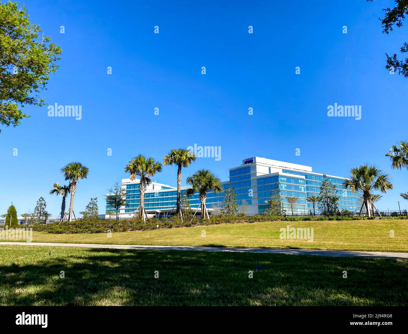 Orlando, FL USA - February 29, 2020: The KPMG Lakehouse building in ...