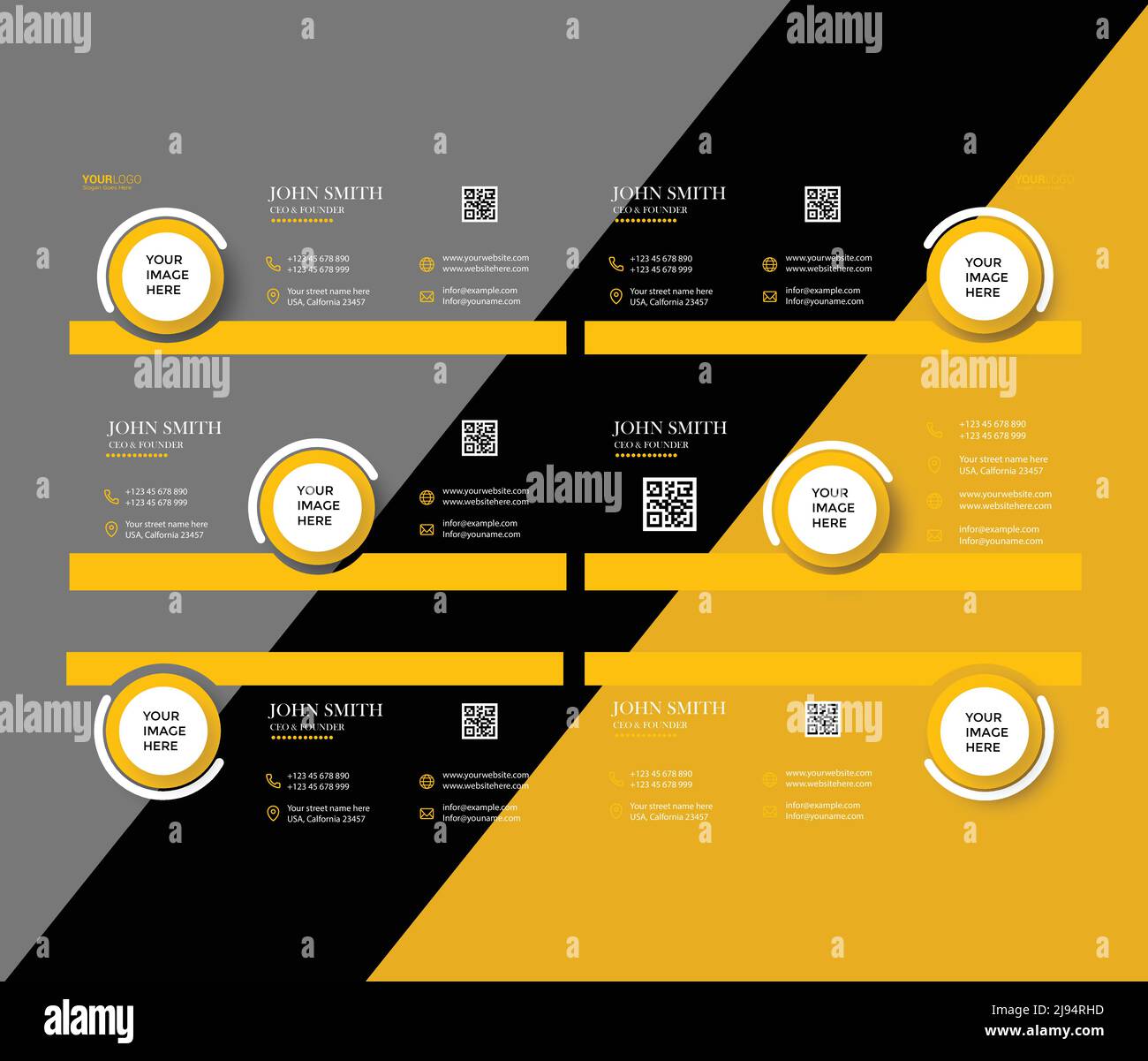 Web banner and social media facebook cover template design Stock Vector ...