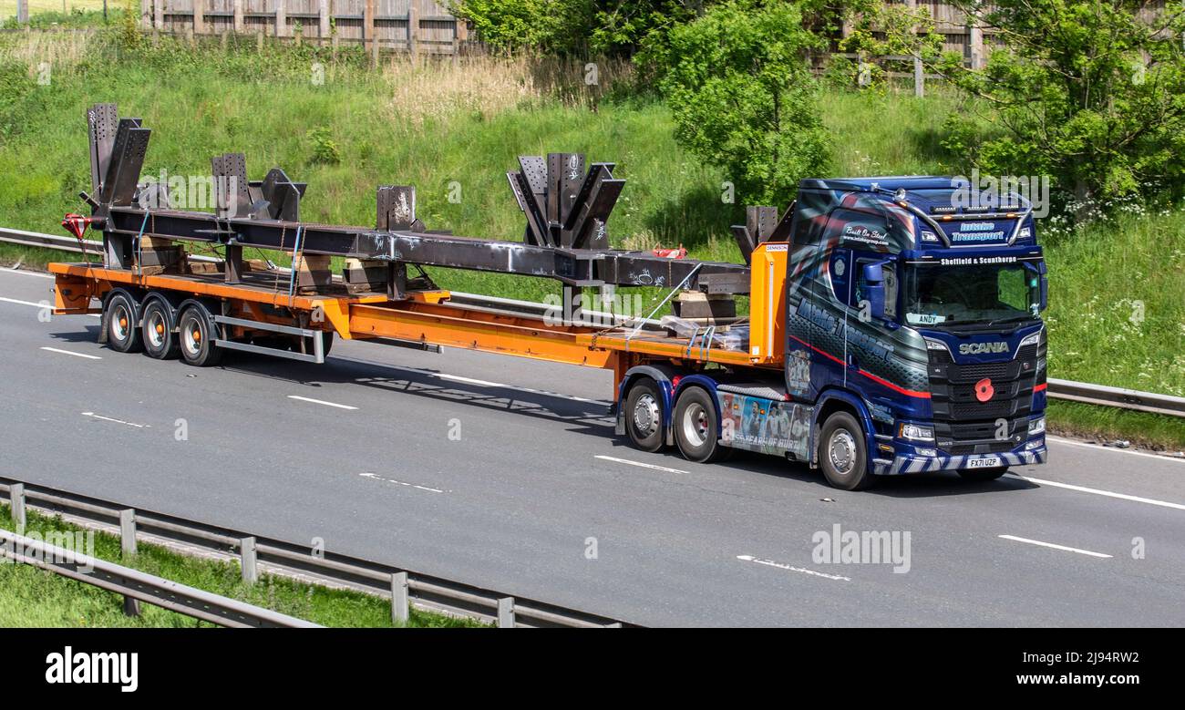 'Andy' named driver driving INTAKE TRANSPORT GROUP 2021 SCANIA S660 a ...