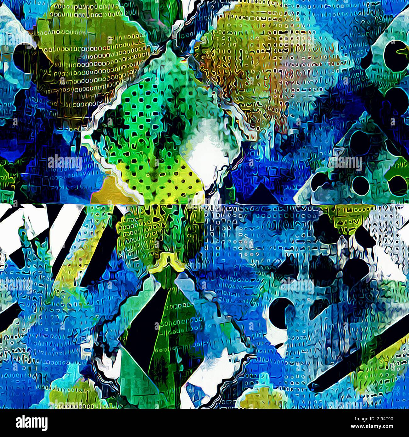 Textile and wallpaper patterns. A printable digital illustration work ...