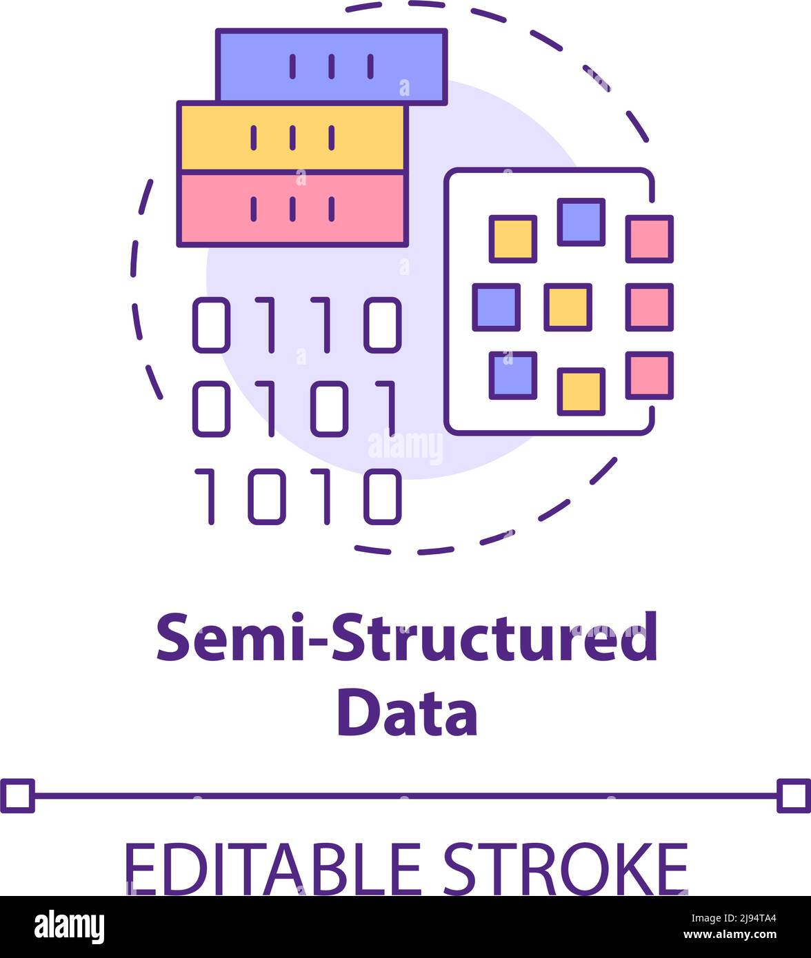 Semi-structured data concept icon Stock Vector Image & Art - Alamy Semi-structured data concept icon Stock Vector Image & Art - Alamy