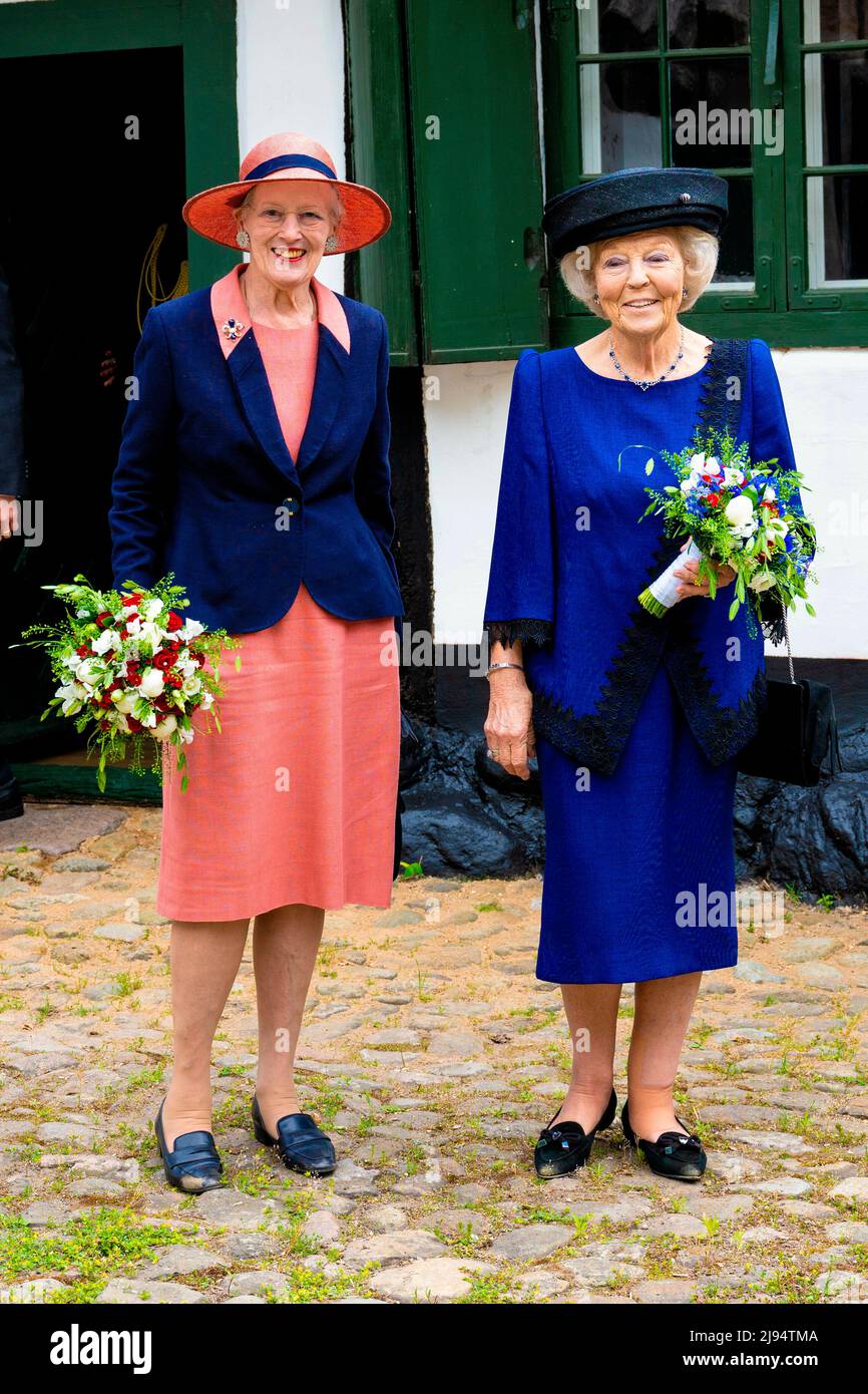 Princess Beatrix of The Netherlands and Queen Margrethe of Denmark in ...