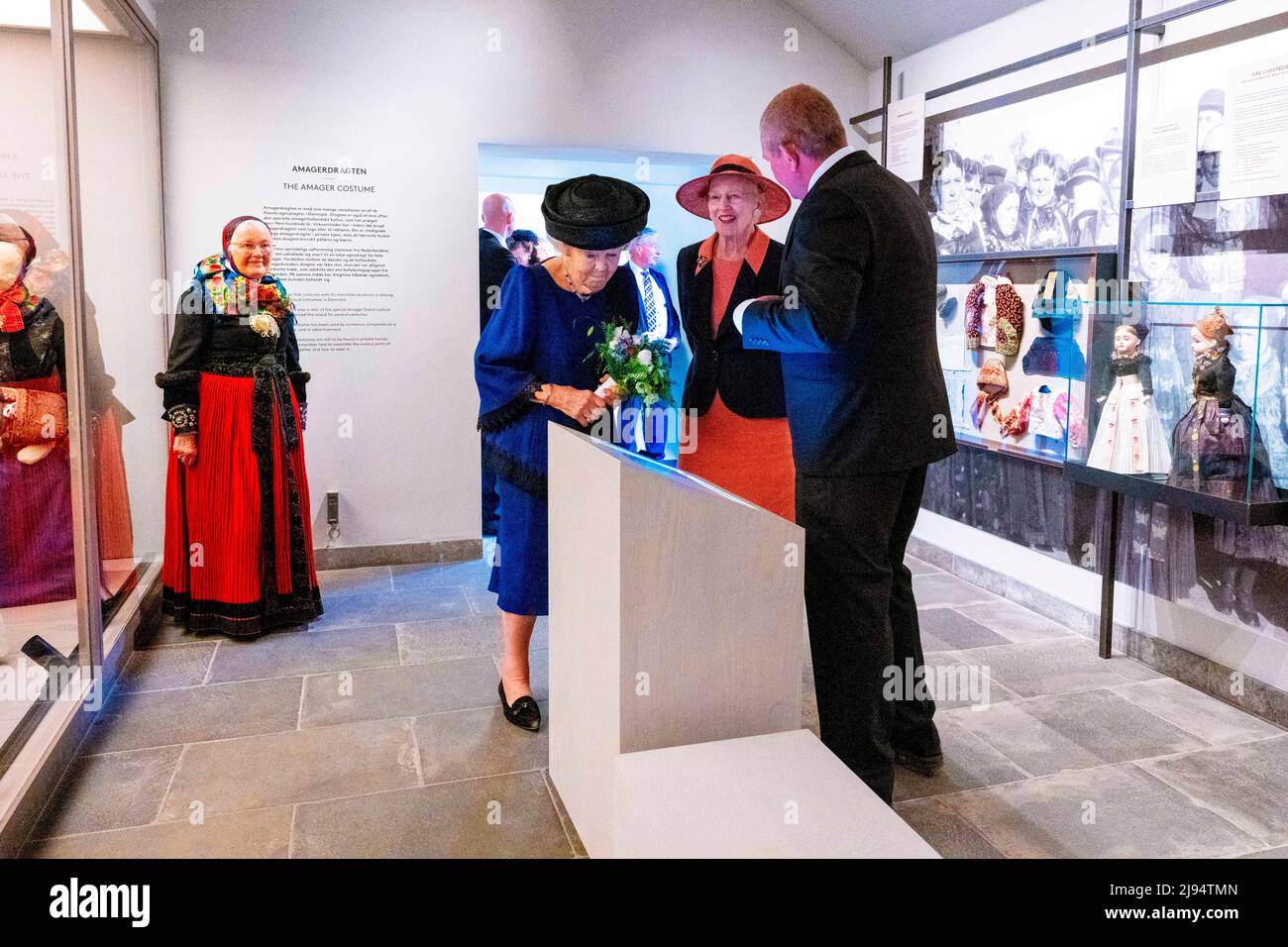 Princess Beatrix of The Netherlands and Queen Margrethe of Denmark in ...