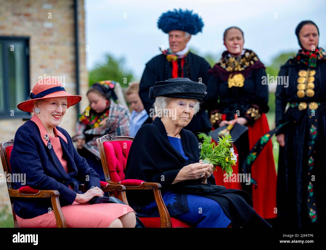 Princess Beatrix of The Netherlands and Queen Margrethe of Denmark in ...