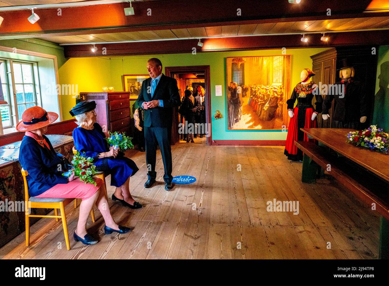 Princess Beatrix of The Netherlands and Queen Margrethe of Denmark in ...