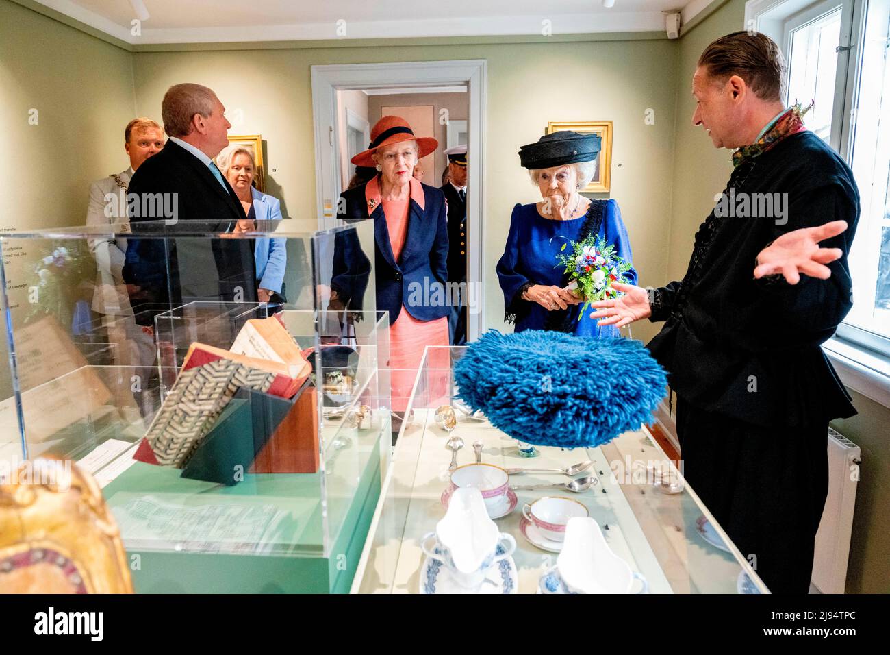 Princess Beatrix of The Netherlands and Queen Margrethe of Denmark in ...