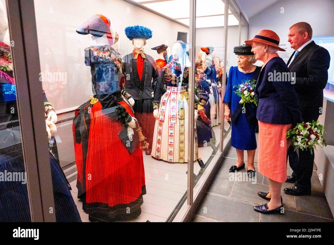 Princess Beatrix of The Netherlands and Queen Margrethe of Denmark in ...