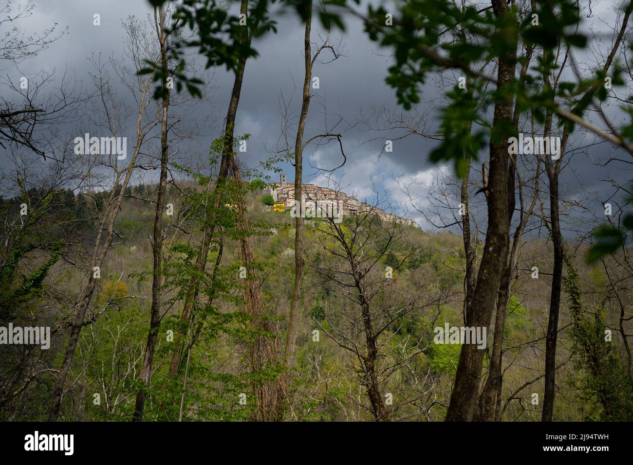 Pontito, a village in 'Svizzera Pesciatina' a region north of Pescia in ...