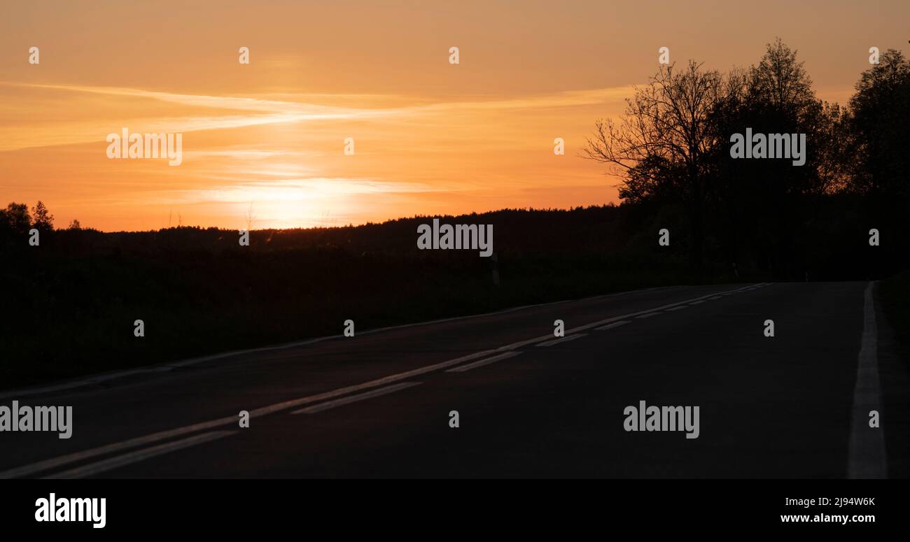 Landscape photography sunset close hi-res stock photography and images ...