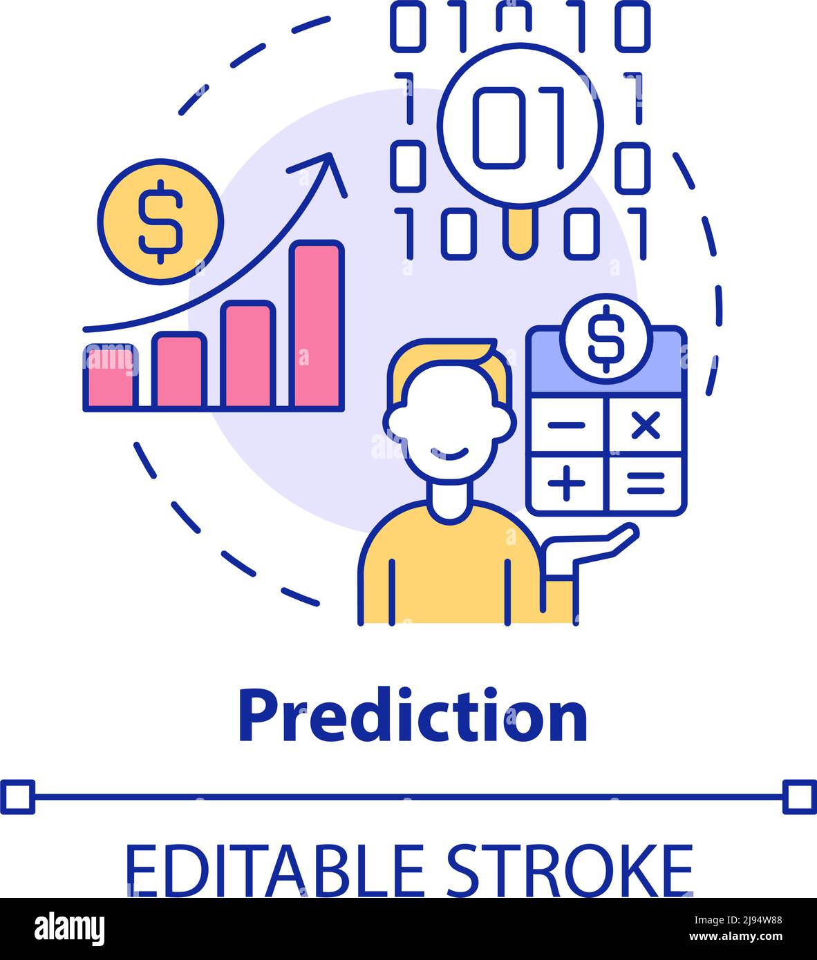 Future prediction art Cut Out Stock Images & Pictures - Alamy
