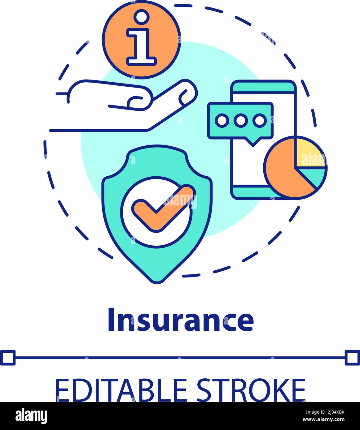 Insurance analytics Stock Vector Images - Alamy