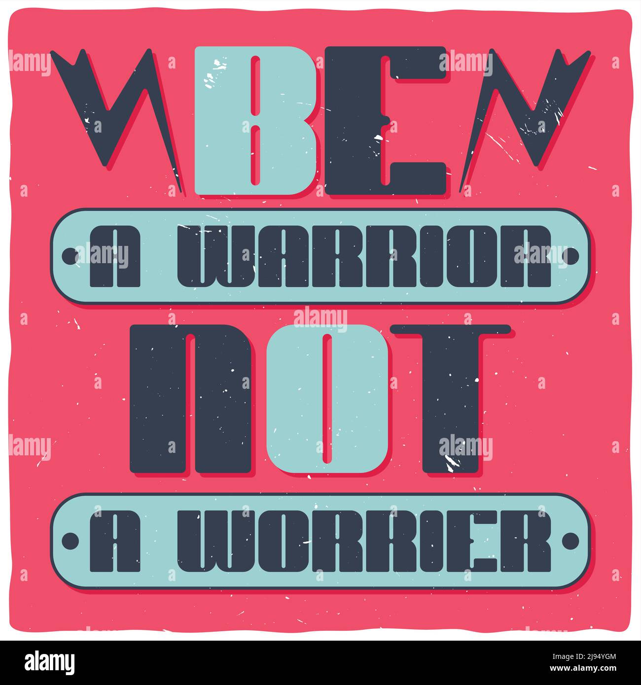 Motivational text pink background Cut Out Stock Images & Pictures - Alamy