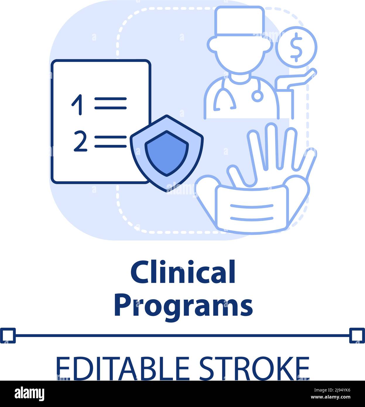 Blue light trial Stock Vector Images - Alamy