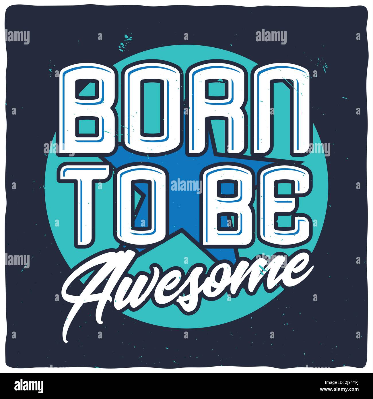 Motivational poster. Inspirational quote design Stock Vector Image ...