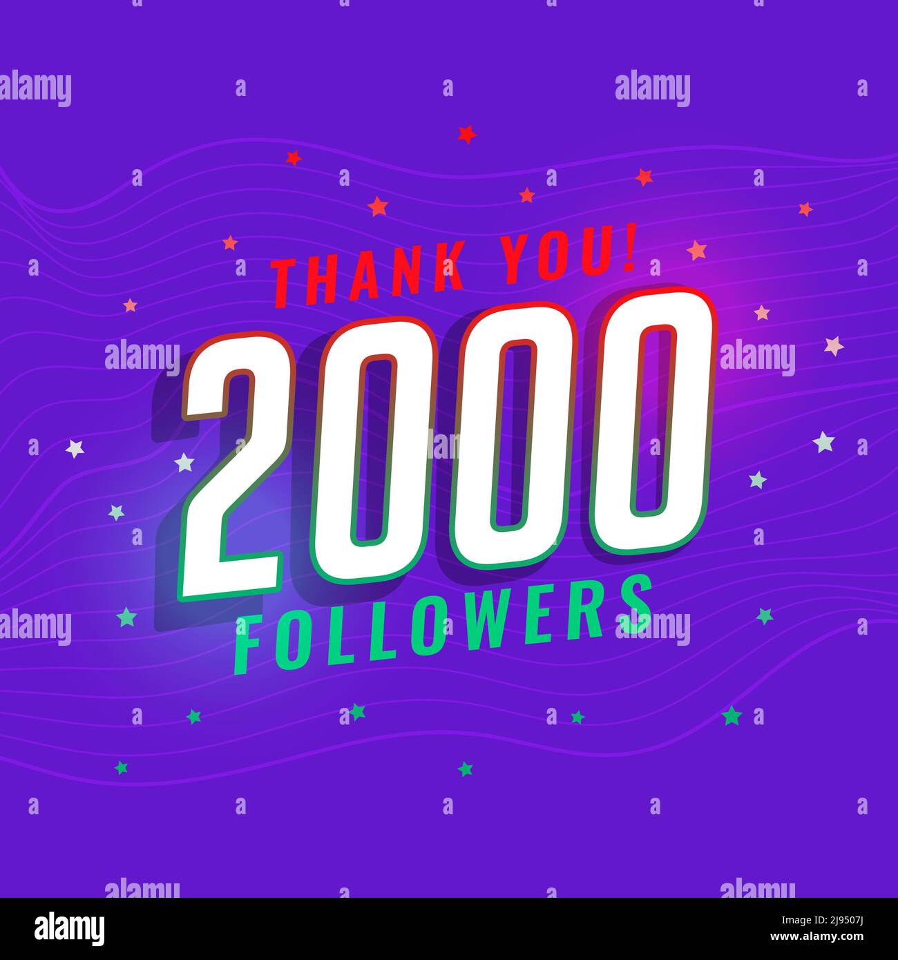 2000 followers vector vectors Stock Vector Images - Alamy
