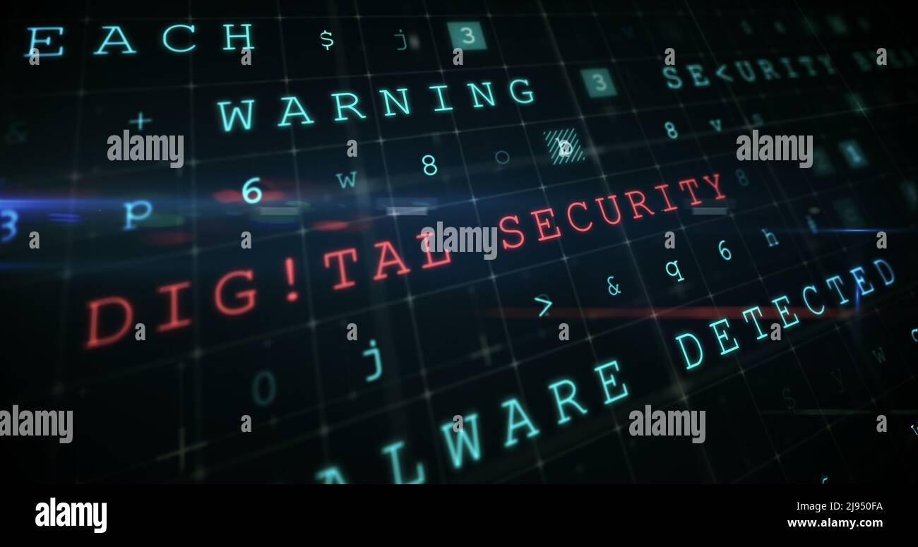 Digitally generated warning sign for online fraud Stock Photo - Alamy