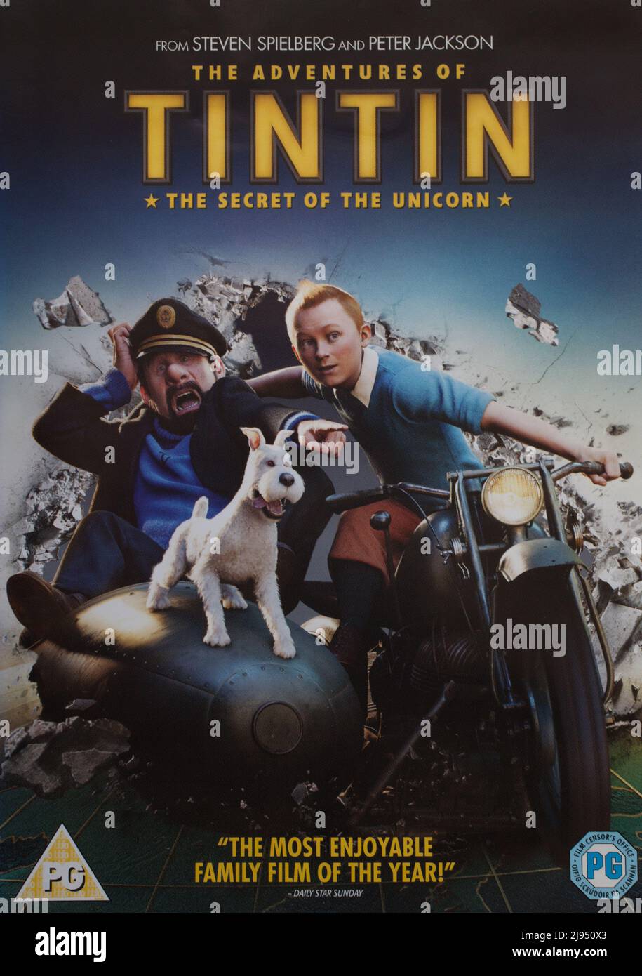 The adventures of tintin the secret of the unicorn hi-res stock photography and images - Alamy