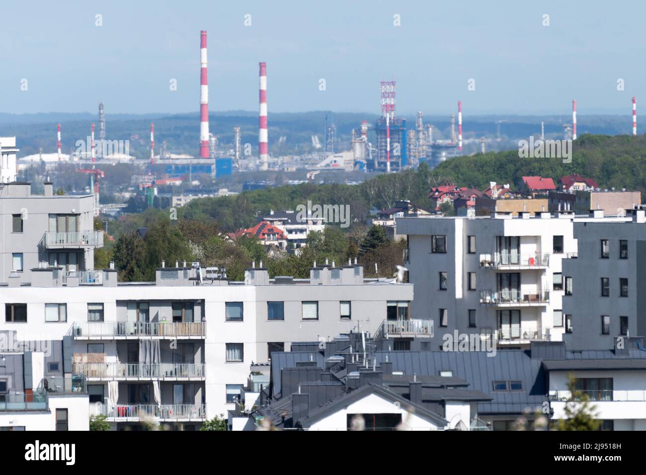 Lotos oil refinery hi-res stock photography and images - Alamy