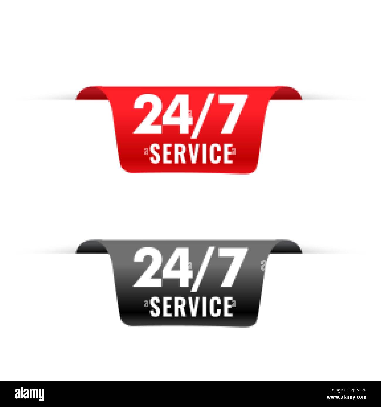 Seven ribbons Stock Vector Images - Alamy