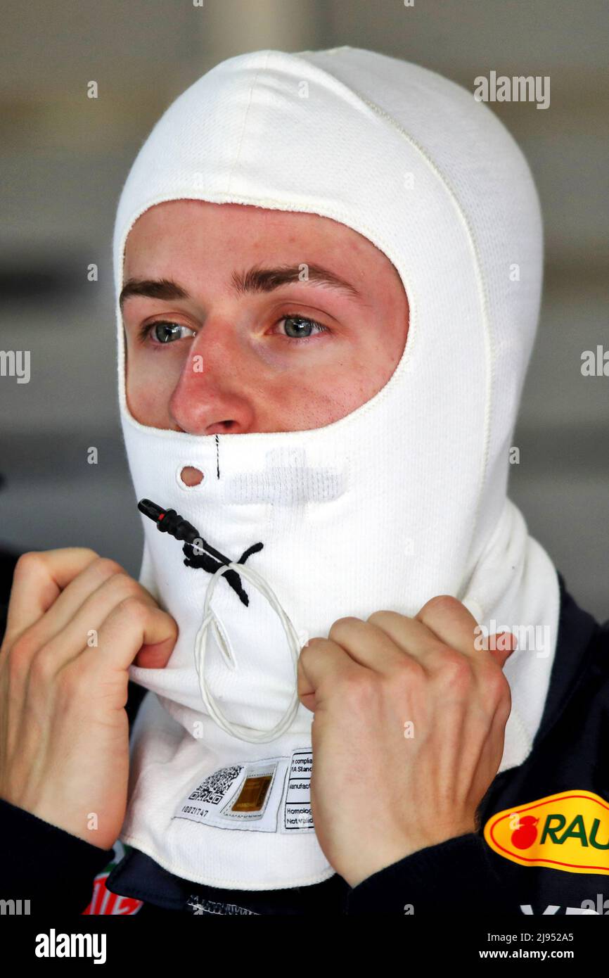 Juri Vips (EST) Red Bull Racing Test Driver. Spanish Grand Prix, Friday ...