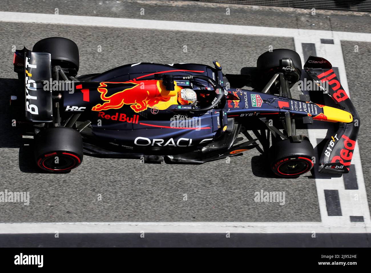 Max Verstappen (NLD) Red Bull Racing RB18. Spanish Grand Prix, Friday ...