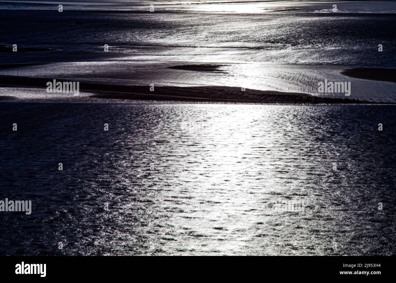 cpatured from the Humber Bridge looking down the estuary into bright ...