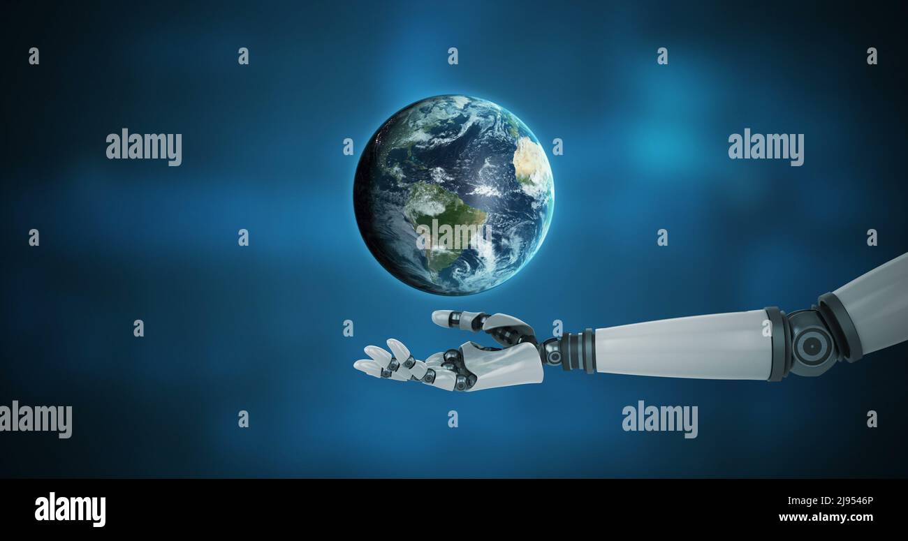 Cybernetic hand hi-res stock photography and images - Alamy