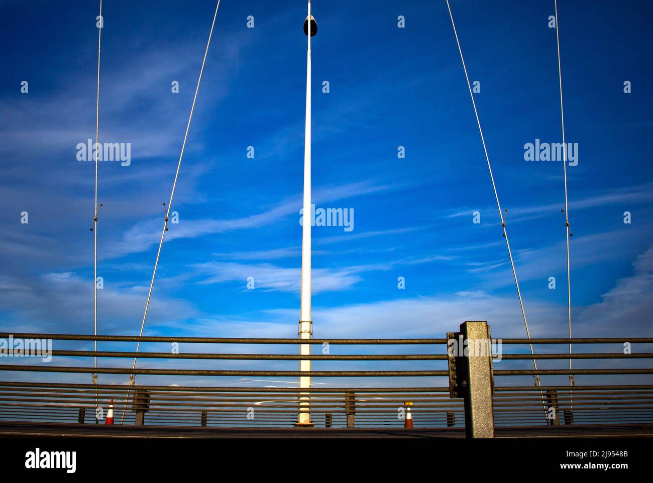 Footpath on bridge abstract hi-res stock photography and images - Alamy