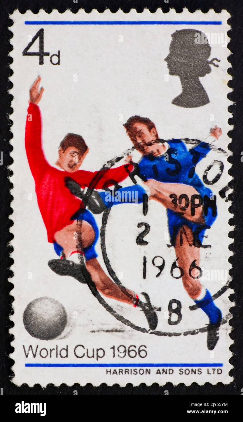 GREAT BRITAIN - CIRCA 1966: a stamp printed in the Great Britain shows ...