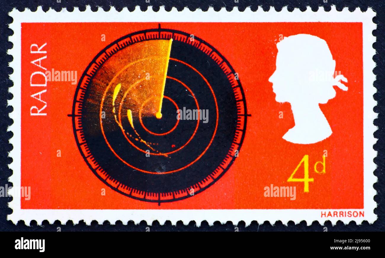 British postage stamp radar hi-res stock photography and images - Alamy