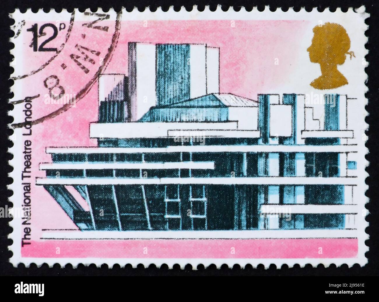 GREAT BRITAIN - CIRCA 1975: a stamp printed in the Great Britain shows ...