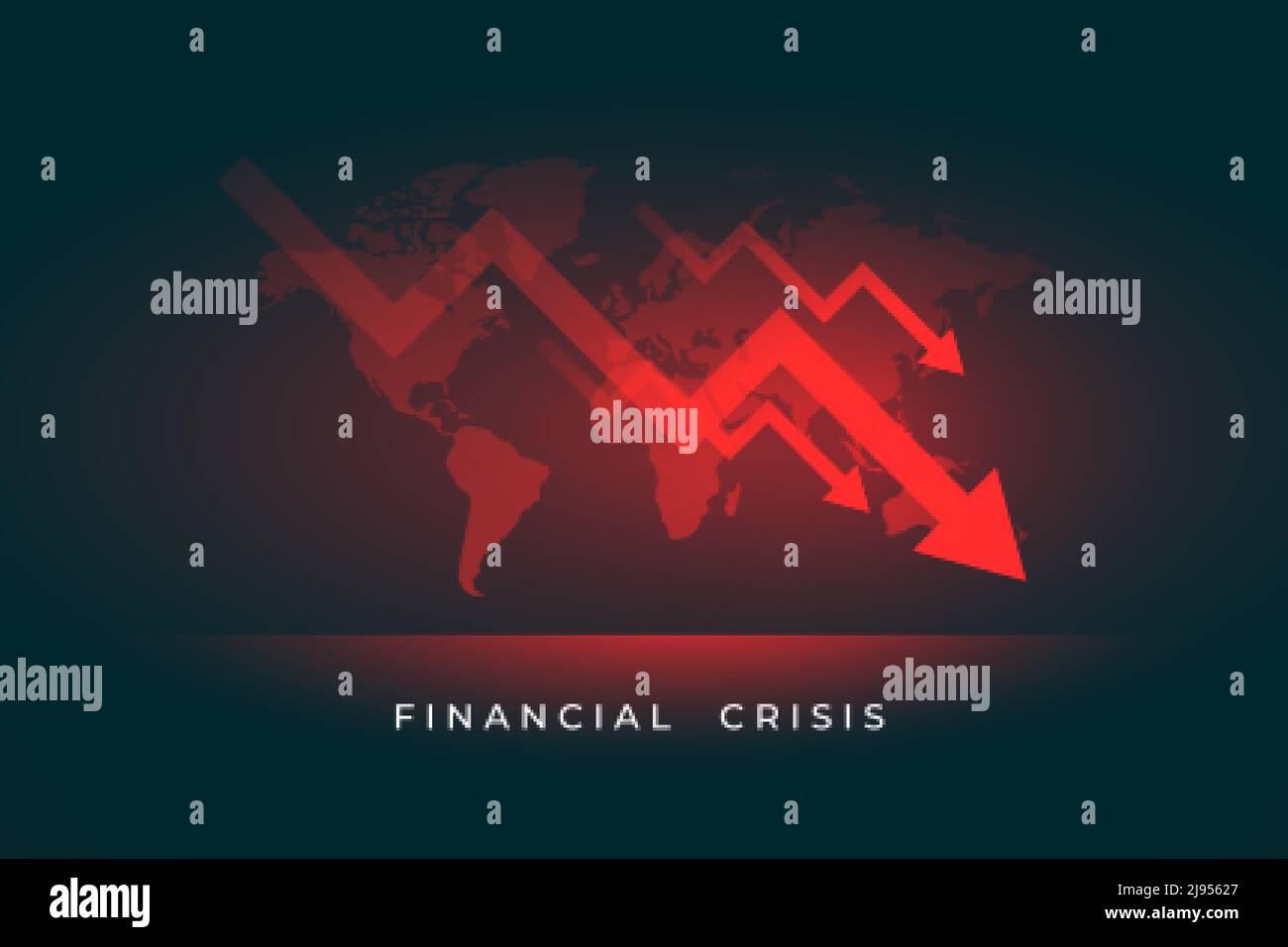 Stock market economic downturn Stock Vector Images - Alamy