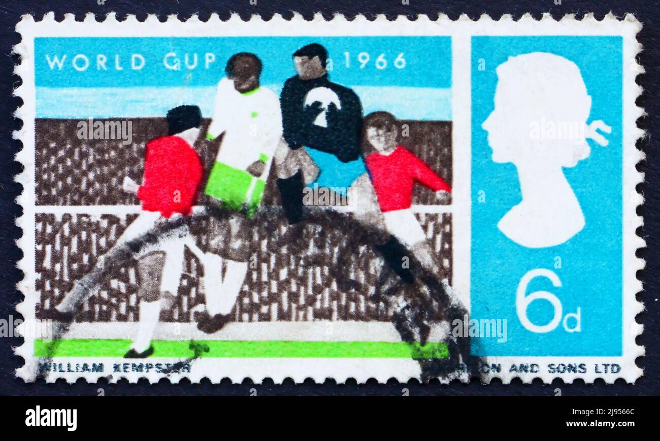 GREAT BRITAIN - CIRCA 1966: a stamp printed in the Great Britain shows ...