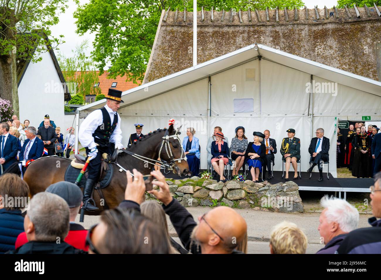 Queen Margrethe of Denmark and Princess Beatrix of the Netherlands ...