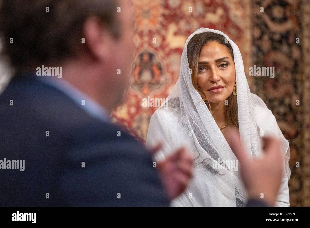 Berlin, Germany. 20th May, 2022. Saudi Princess Lamia bint Madschid Al ...