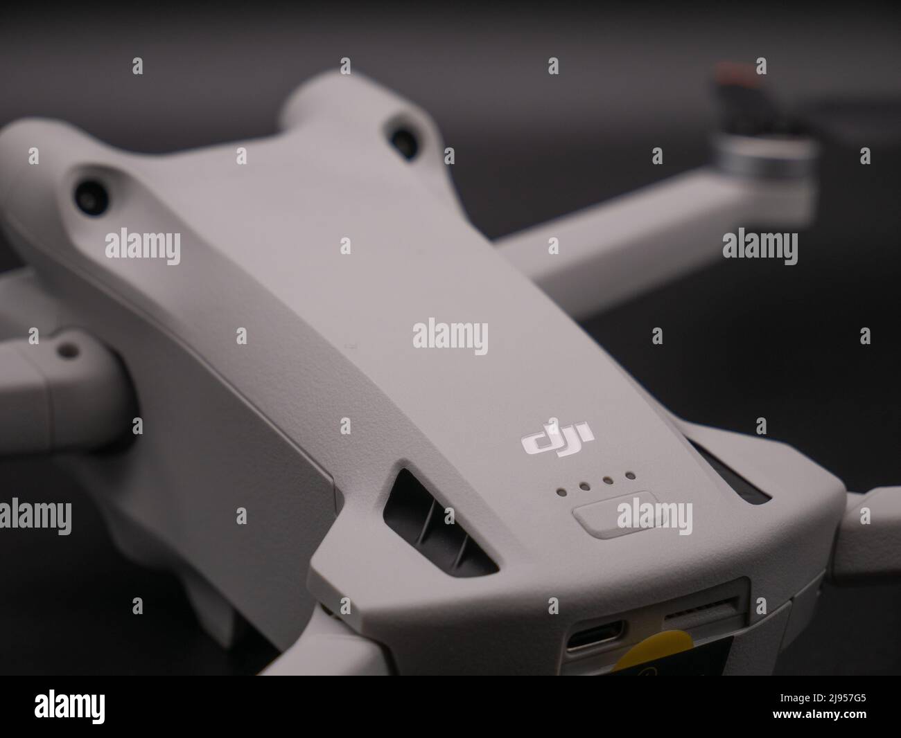 Drone logo hi-res stock photography and images - Alamy