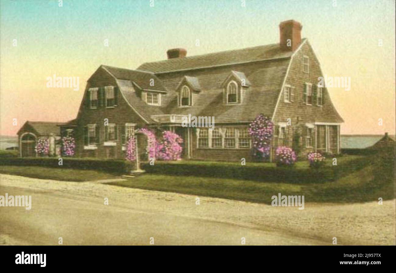 "Cross Trees," residence of Joseph Crosby Lincoln Stock Photo - Alamy