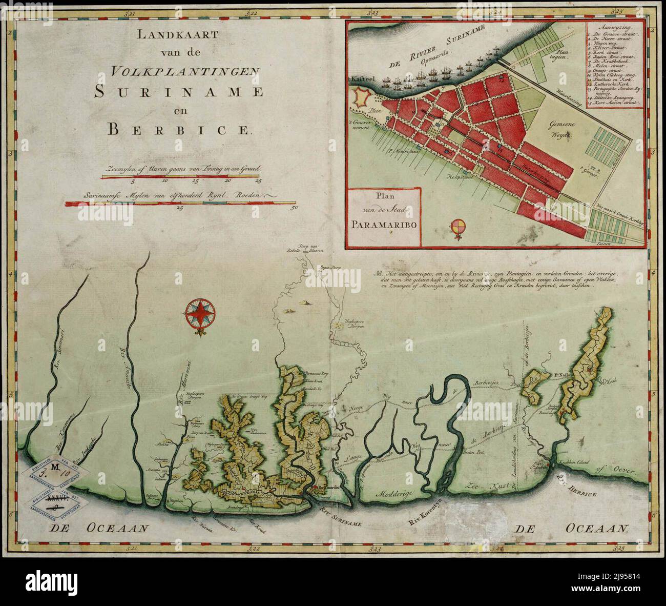 Berbice map hi-res stock photography and images - Alamy