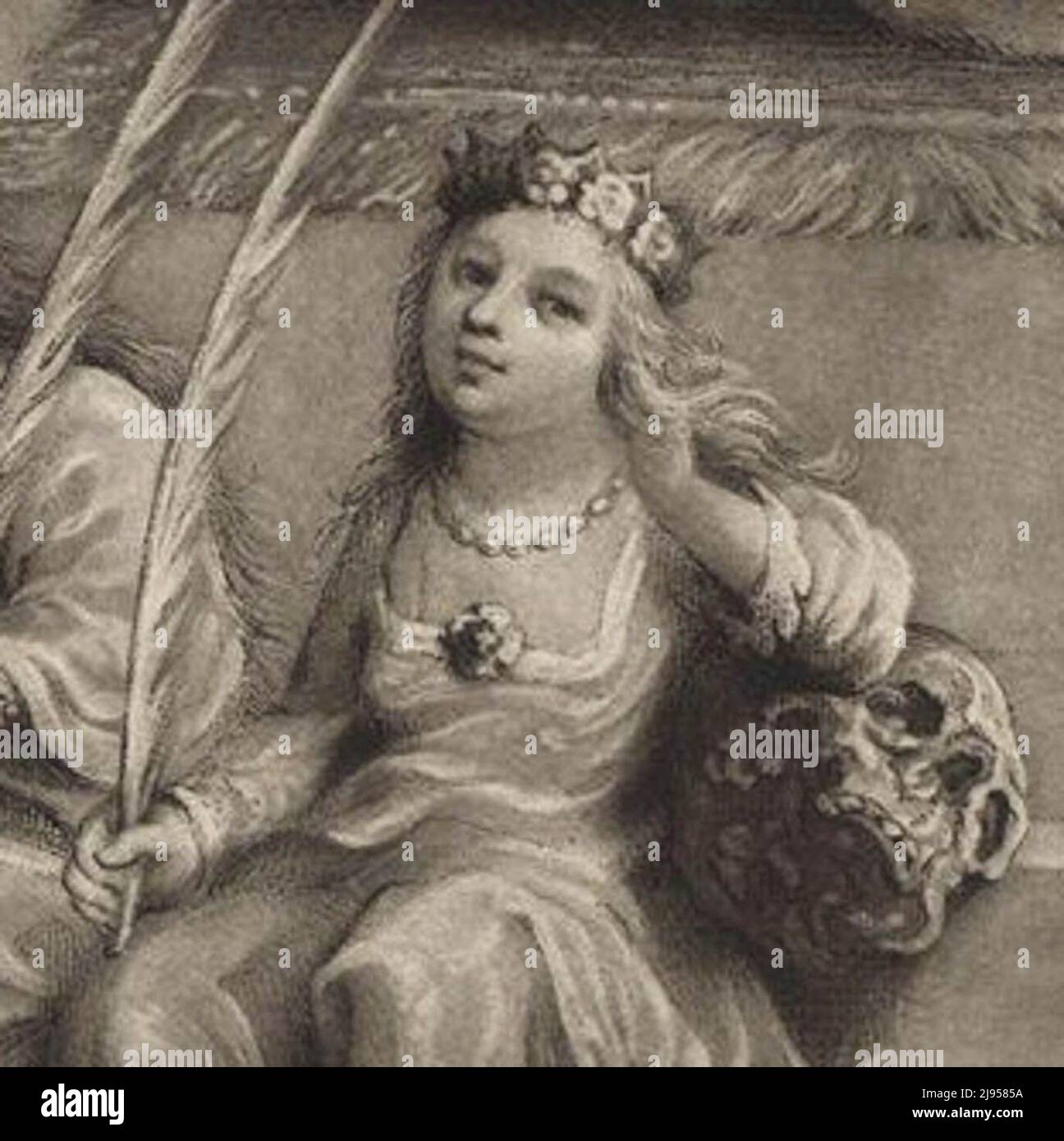 Princess Margaret (1598-1600), daughter of James VI and I by Anne of ...