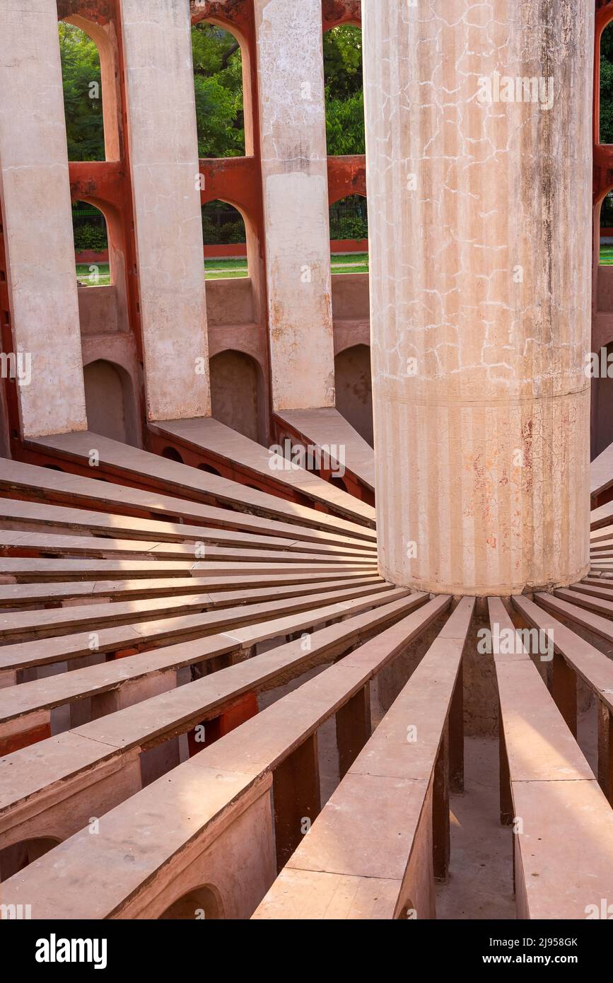 Jantar mantar - a medeival astronomical observatory at Delhi, India ...