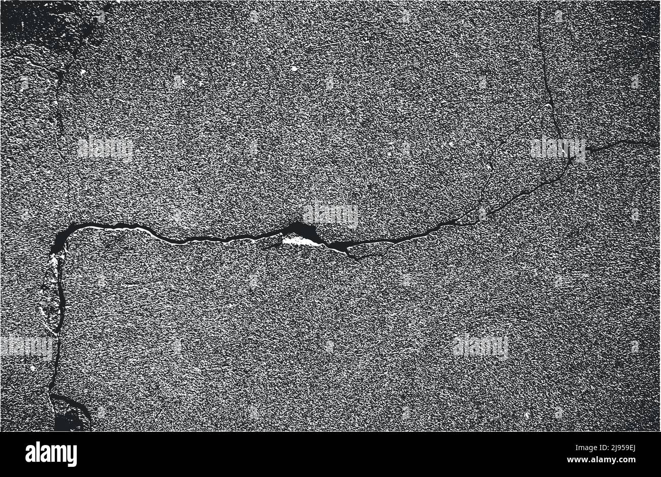 Distressed overlay texture of cracked concrete, stone or asphalt ...